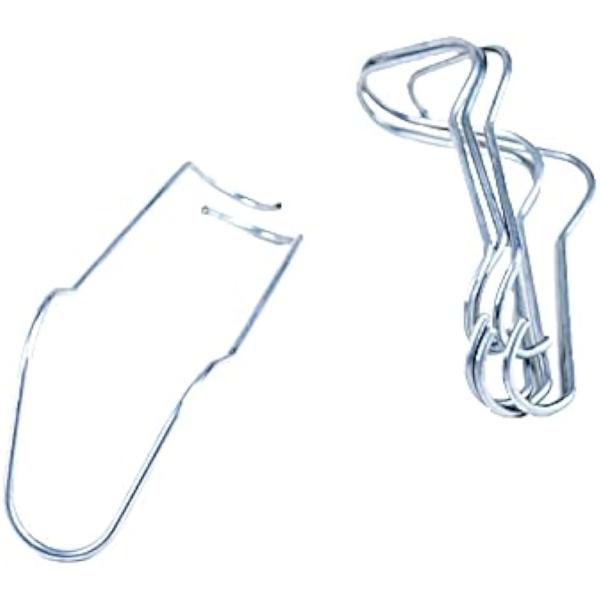 バリエーションコード : 2B4IL6Q0VI・菜園や農作業などの支柱の固定、補強に。・紐で縛るより、簡単で一度固定すれば、しっかり安定します。・大雨や強風等、天候を気にする必要がなくなります。・取り外しも簡単 スチール製。・20点セット。...