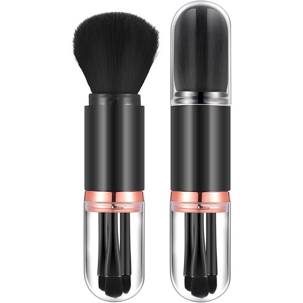 バリエーションコード : 2B4IV05NVW・「フェイスパウダー ブラシ携帯用便利」定番の化粧筆携帯用4本ーチは環境に優しい素材を使用しており、ご使用の際も安心してお使いになれます、化粧ブラシをすべて収納ケースに収納できます。メイクブラシ...