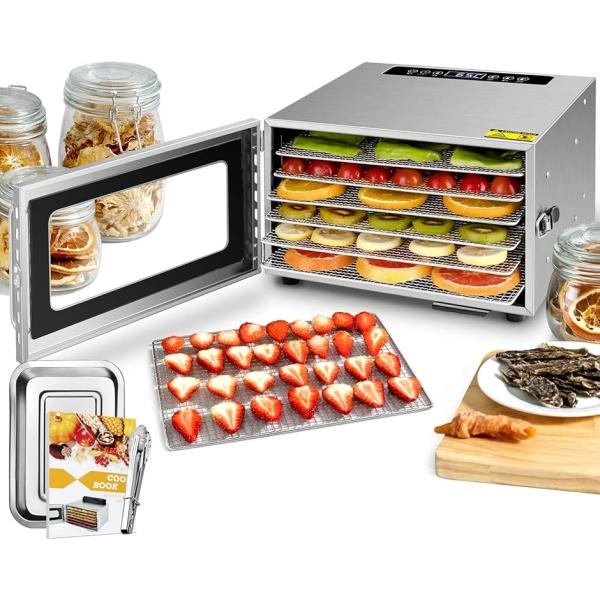 バリエーションコード : 2B2JSPO6YQ・「無添加のドライフルーツを作れる」：ヘルシーでおいしい乾燥野菜やドライフルーツが自宅で手軽に作れる、ドライフルーツメーカーです。乾燥させることでうまみ、甘み、栄養をギュっと凝縮します。野菜の乾...