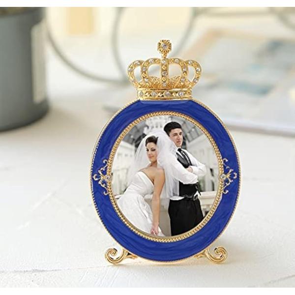 バリエーションコード : 2BJNTRD5IKリング型フォトフレーム推奨の写真サイズ：高さ 7センチ 横幅6.2センチの楕円形