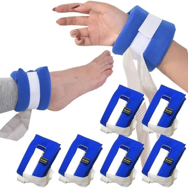 バリエーションコード : 2B4LRXCVVG・抑制帯は、高齢者の介護、介助、車いすやベッドからの落下防止に。やわらかいウレタン素材で手首足首が痛くなりにくい、大容量8個セット。複数人の使用、洗濯の洗い替えにも便利。・拘束ベルトは、長さ30...