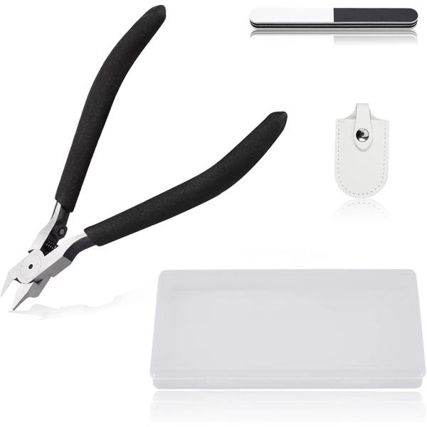 高精度：ゲートを残さず綺麗に切ることができます。安全機能：開き過ぎ防止ピンと刃折れ防止ストッパーも付いています。ニッパーカバー：大切な模型ニッパーの刃先を柔らかいPUレザー製キャップが保護してくれます。