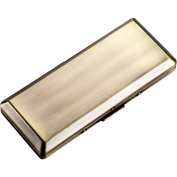 バリエーションコード : 2B4PINVV5F1.ヴィンテージミニシガレットケースのサイズ：108mmx46mmx18mm、重量はわずか70gです 軽量で持ち運びもラクラク.2.ケース内のタバコは2つのスプリングクリップで固定し、内側の仕切...