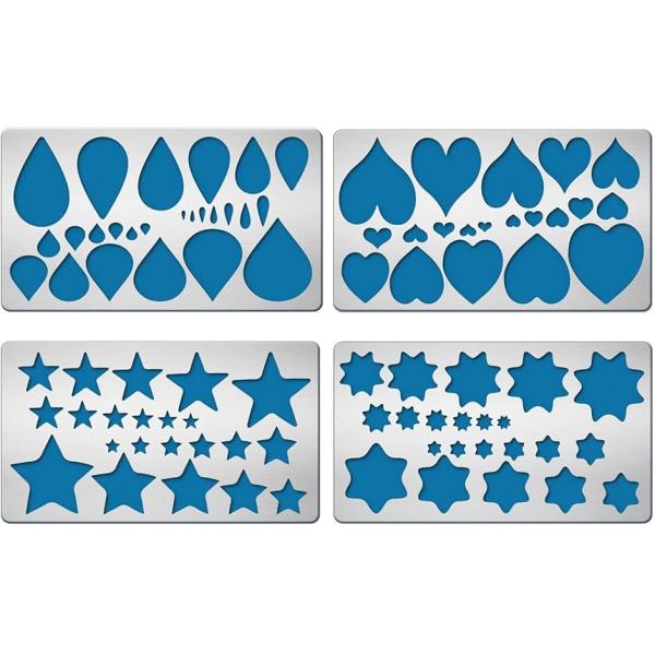 バリエーションコード : 2B4Q4F9XOY・「仕様」10.1x17.7cm、厚み0.5mm、4枚セット、ベースパターン。丁度いいサイズで多いところに使えます。・「素材」ステンレス制、軽量で持ち運びに便利、耐久性、洗える、再使用可能。・「...