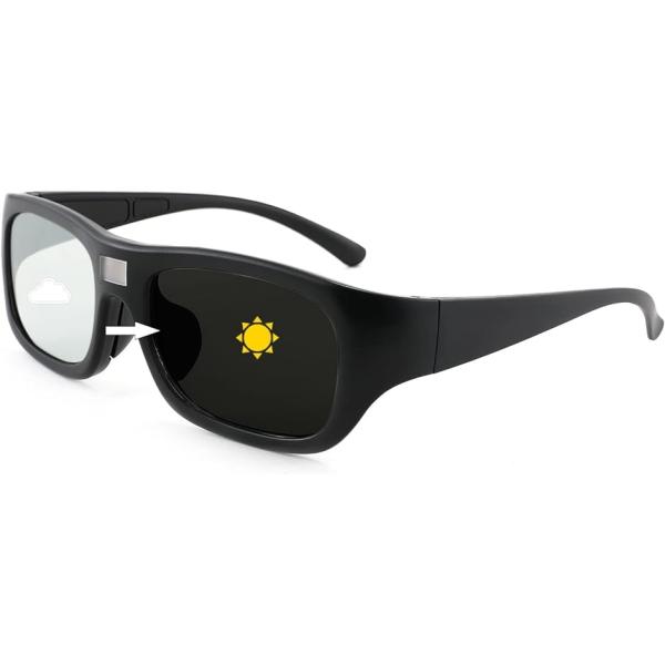 バリエーションコード : 2B4QY9KIIK・フレームの幅:153mm。・偏光0.1秒変色レンズ、ハイビジョン、遮光性強い、偏光機能付き・一般的な変色レンズは数十秒時計で変色することができ、ソーラースマートなメガネは0.1秒だけ、変色する...