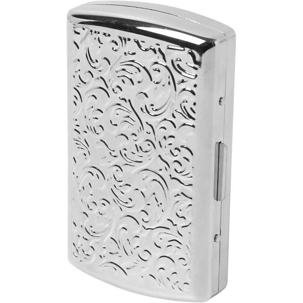 バリエーションコード : 2B4PINVV5F.たばこケースの寸法：88.5mm x 53.5mm x 21.5mm、重さはわずか2.1オンス、たばこケースの内側にはたばこを保持するための一対のスプリングクリップがあります.標準サイズの長さ...