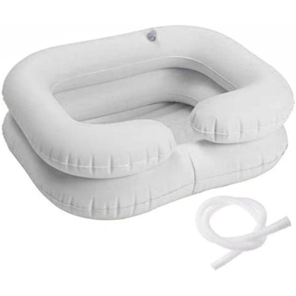 ・仰向けで寝たままの状態で簡単に髪を洗うことができる洗髪槽です。・PVC素材で柔らかく軽量で滑らかな手触りとなっており、洗髪中には頭と肩に快適なクッションを提供します。・身体の不自由な方や寝たきりの方、妊婦 、怪我や手術後で入浴できない方、...