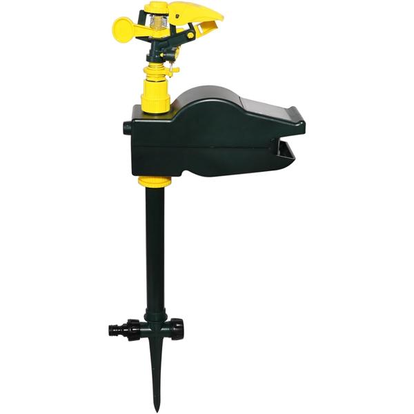 バリエーションコード : 2BJGRNNWQF「製品説明」製品は“アクアジェット型です。この機器は動物に対して無傷害な水を発射し、動物を遠ざける器械です。30フィートの範囲内の動く動物を感応し、5秒ほど水が噴射します。動物たちが驚き、感知す...