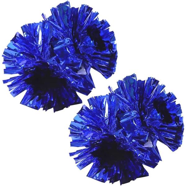 バリエーションコード : 2B9YLL2VLV「応援が映えるメッキテープ」応援やチアリーディングにお使い頂けるポンポン2個セットです。持ち手付きですので子供でも持ちやすくなっております。また、メッキテープでできているため応援時にライトが映え...