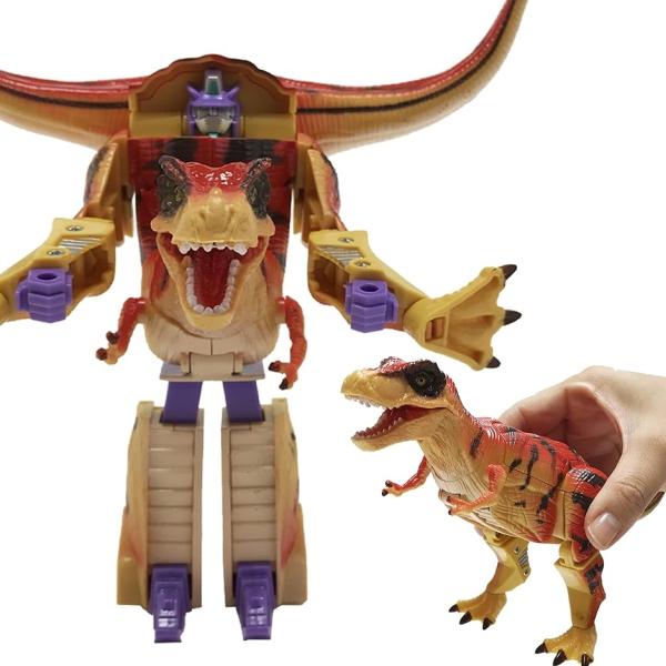 バリエーションコード : 2B4UCCS81L・「大人気の変形ロボ。」人気のティラノサウルスとトリケラトプスとステゴサウルスが変形ロボットになって登場しました。恐竜ロボに隠された驚きの変形ギミックに大興奮間違いなし。・「本物そっくり。」恐竜...