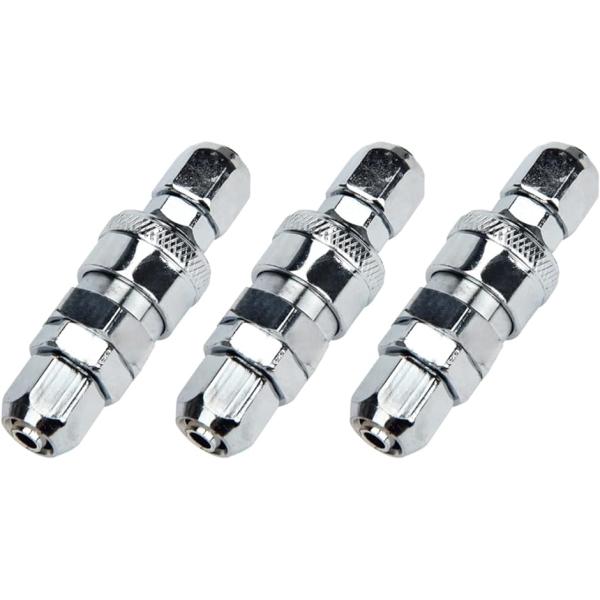 バリエーションコード : 2B8P4T4H64・商品内容：カプラー継手オスメス3組セット 相手側ホースサイズ内径6.5mmx外径10mmΦ・素材：ステンレス製・エアー用のカプラーオスメスセット。コンプレッサーを使用するエアブラシなどのクイッ...