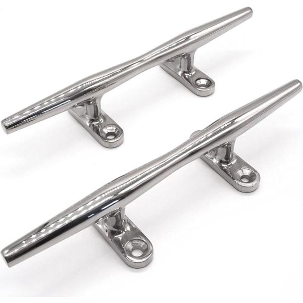 バリエーションコード : 2B4UP5TTOK・「概要」 ステンレス製のボートクリート 二つセットになります。4点留めのため、しっかりと固定できます。様々なボートやカヌー、カヤックなどに取り付け可能。船とドックを繋げてくれる需要や役割を果た...