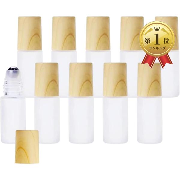 バリエーションコード : 2B4V4XVLNL・ロールオンタイプのガラス瓶10本セットと3本セットです。香水やアロマオイル、エッセンシャルオイル、虫よけ精油などの持ち運びに便利な手のひらサイズのガラスボトルです。・植物油の精油を使ってオリジ...