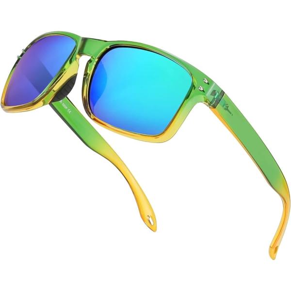 バリエーションコード : 2B4CULGFPQ・偏光・UVケアコーティング・レンズ幅:57mm・クラシックなデザイン - このクラシックなスクエアサングラスは、探検や冒険の精神をアピールし、男女兼用でお使いいただけます。高飽和なデザインは永...