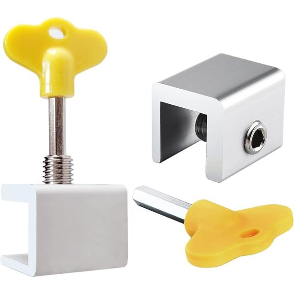 ・「仕様」 サイズ：30x24x24mm。取り付け可能幅：1mm〜16mm弱。重量：約28g。材質：アルミニウム合金。パッケージ内容：ストッパーx2、保護プレートx2、専用工具x2。・「アルミニウム合金製」簡単に壊れてしまうホームセンターな...