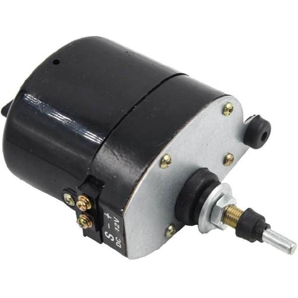 ・ウィリス ジープトラクター Willys Jeep Tractor に使用するフロントガラス用ワイパーモーターです。純正品と同形状なので、基本は ポン付け にて取り付けが可能です（状態によっては多少の加工が必要な場合も御座います）。品質の...