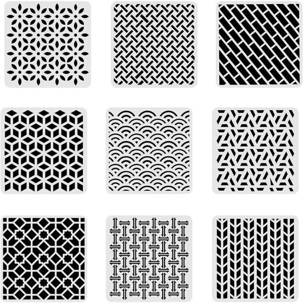 バリエーションコード : 2B4T1S09XS・「仕様」30x30cm、9枚セット、和紋様。丁度いいサイズで多いところに使えます。・「素材」プラスチック制、軽量で持ち運びに便利、耐久性、洗える、再使用可能。・「使いやすい」流暢なラインを持っ...