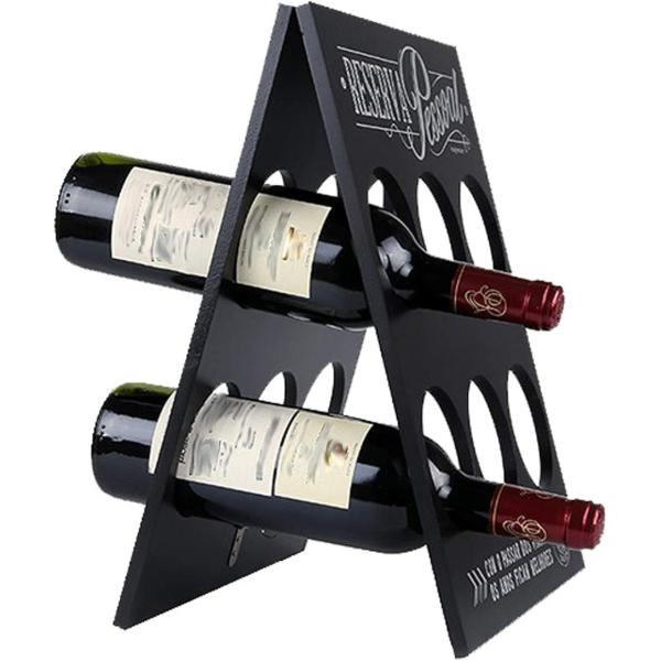 ・木製のオシャレなワインラック。ワインボトルを6本収納できます。・アンティークな雰囲気が、キッチンをオシャレに彩ります。・お店のディスプレイ用品としても、ご利用可能です。・折りたたみ式なので、使用しないときは、スペースを取らずに収納すること...