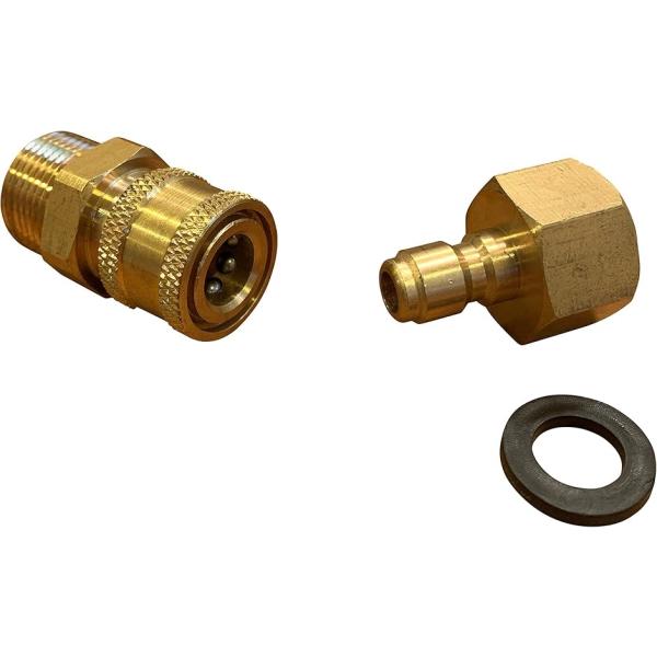 バリエーションコード : 2B626PC6WR・1/4’’サイズの高圧洗浄機用ワンタッチカプラーのオスメスセット（M22対応）です。・煩わしかった高圧ホースの本体への取付けや延長ホースの脱着が、手間なしワンタッチ＊＊・アイリスオーヤマ、リョ...
