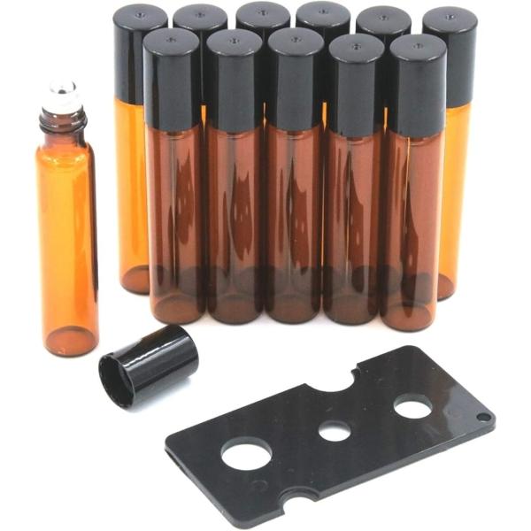 バリエーションコード : 2B8VLD0FD9欠けにくく熱衝撃や温度変化に強い“耐熱ガラス（ホウケイ酸ガラス）”を素材とした容器で遮光性も高く、エッセンシャルオイルや化粧水などを小分けして毎日の使用にも使い易いロールオンタイプのボトルセット...