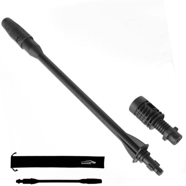 ・ケルヒャ―　K2〜K7高圧洗浄機に適合しています。・ノズル先端を回すことによる、流圧調整。可変ジェットノズル ：強力な水圧があり効率よく頑固な汚れを取り除きます。車・バイク・テラス・ベランダ・小道、舗装タイル、外壁、庭の家具などのほとんど...