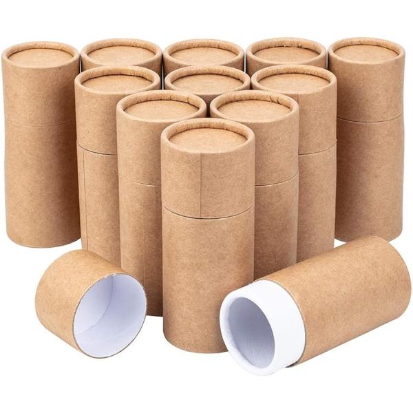 バリエーションコード : 2B64Q55XJ8・パッケージ包装：12本紙筒、容量は50ml、サイズ：97.5x49.5mm；蓋付き高さ：11.5cm；色は木の色です。・高品質：優れたクラフト紙から作られて、丈夫で、耐久性がよいです。クラフト...