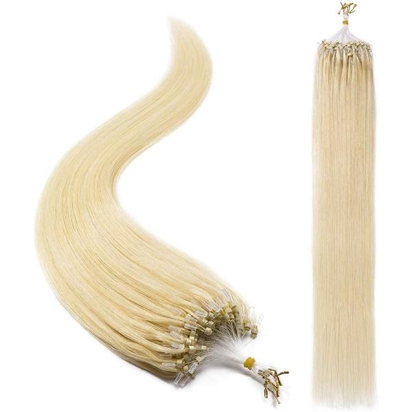 バリエーションコード : 2B66HCTU0W・素材構成: HAIR・人毛 Ioop hair チップエクステ レミーエクステ カラー ウィッグ エクステンション・内容：50本セット、0.4ｇ毎本、20ｇ（50本）、長さ約：40cm（16i...