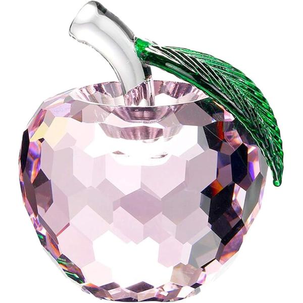 バリエーションコード : 2B2P21TFQK・リンゴ型クリスタル、クリア1個です。・太陽光に当てるとキラキラとしてとても綺麗なリンゴの置物です。・インテリアとしてもかわいいので、リビングの棚や玄関などに飾っても癒されます。・サイズ：50ｍ...