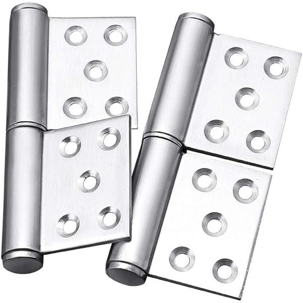 バリエーションコード : 2B2FKJYKFV「仕様」2個入，取り外し可能な旗蝶番4inch:長さ108mm、厚さ3mm、シャフト径15mm，ヒンジの最大回転角度：360度;本体は、丈夫なステンレス鋼.「柔軟性・安定性」ヒンジは分かれる可能...