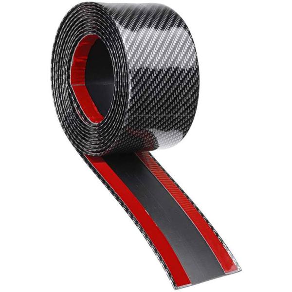 バリエーションコード : 2B6DKF3P38・汎用タイプのカーボン柄モールです。スカッフプレートとして、サイドシルに装着するのに最適なサイズです。光沢のあるカーボンパターンが愛車をドレスアップします。・バンパーガード、プロテクターとしても...