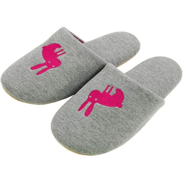 バリエーションコード : 2B6GC2TCUI・表地: ポリウレタン (PU)・ソール素材または裏地: レザー・ヒールのタイプ: フラット・＊アニマル柄がワンポイントになったスリッパのシリーズ＊＊素材によって、トイレや洗面所、キッチンやリビ...