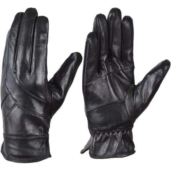 バリエーションコード : 2B6HCG4LJQ＜Lサイズ＞全長が２３ｃｍ、中指の長さが８，５ｃｍ、手掌部幅１０ｃｍ、手首幅１１ｃｍ＜材質＞表：羊革、裏：ポリエステル