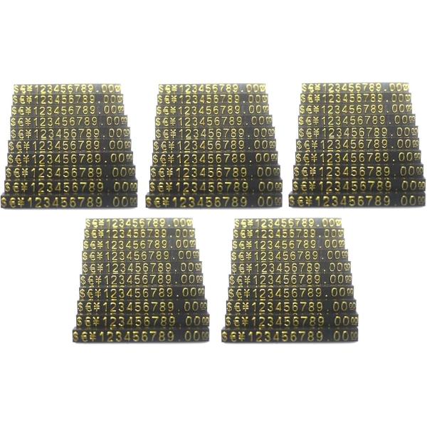 バリエーションコード : 2B6IF01RY6・プライスキューブMサイズ50個セットになります。・16ピース(?/$/￥/1/2/3/4/5/6/7/8/9/./0/0/00)になります。・黒地に金文字のシンプルなデザインになります。・ブロ...