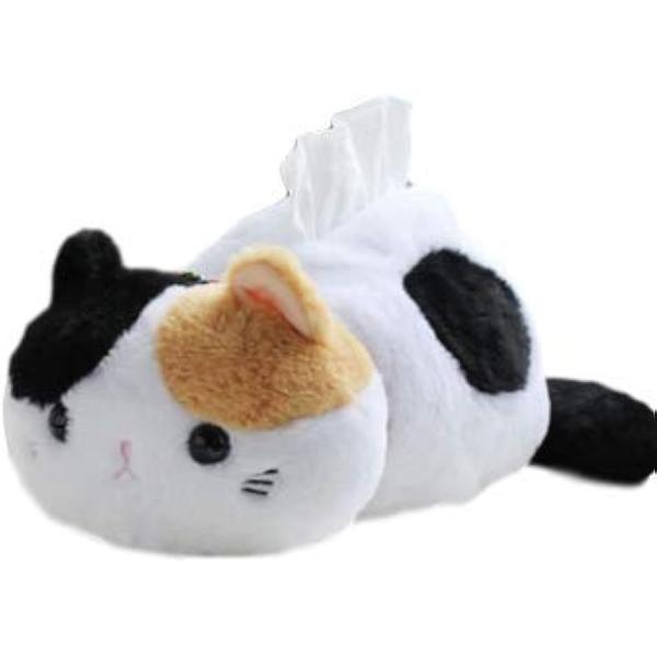 バリエーションコード : 2B6J8URNST・かわいい猫のぬいぐるみ。ふかふか、もこもこ。でもティッシュケースです。袋タイプのエコボックス専用。箱ティッシュそのままでは入りません。子供たちに大人気。ドライブのお供にも連れて行ってください。...