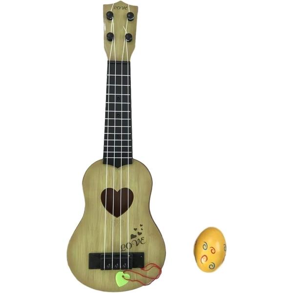 バリエーションコード : 2B6JFPS5LR・音楽を楽しみたい。楽器に触れさせてあげたい。ちょっとやってみたいな。そんな方にぴったりな小さめサイズのウクレレとエッグシェイカーのセットです。・ウクレレ本体はプラスチック製で軽くて壊れにくく、...