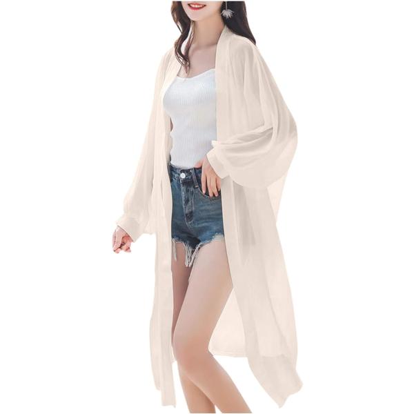 バリエーションコード : 2B48RTS525シフォン素材が軽やかな印象のロングカーディガン。長袖ですがトレンドのシアー素材を取り入れることによって暑い季節も爽やかに羽織っていただける1枚となっています。ドルマンスリーブと縦長ラインで嬉しい...