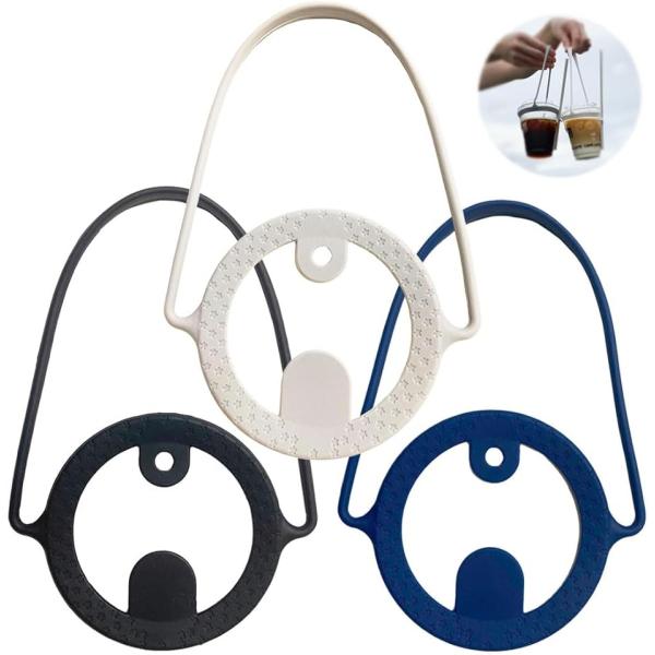 バリエーションコード : 2B6YS10FTV・ドリンクのテイクアウトの時に両手がふさがらないための便利グッズ。ドリンクカップホルダーシリコン製になります。スタイリッシュに持ち運び タピオカミルクテイーからスタバコーヒー、コンビニやカフェで...