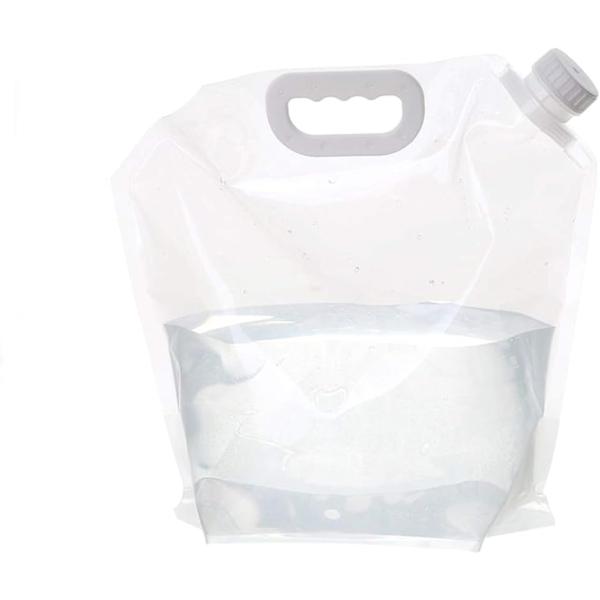 非常時や災害時にぜひ備えておきたい給水バッグです。使わないときには折りたたむことができるので複数あっても収納に困りません。水を入れればしっかりと自立するので使い勝手も抜群です。大きな口径のキャップ付きなのでホースや蛇口から水を入れるのが簡単...