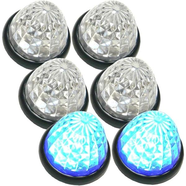 バリエーションコード : 2B61850X53・Customize トラック用 マーカーランプ LED サイド マーカー 16LED 24V 用 汎用 6個セット・セット内容： マーカーランプx6個 (6個セット）・LED素子数： 16LE...