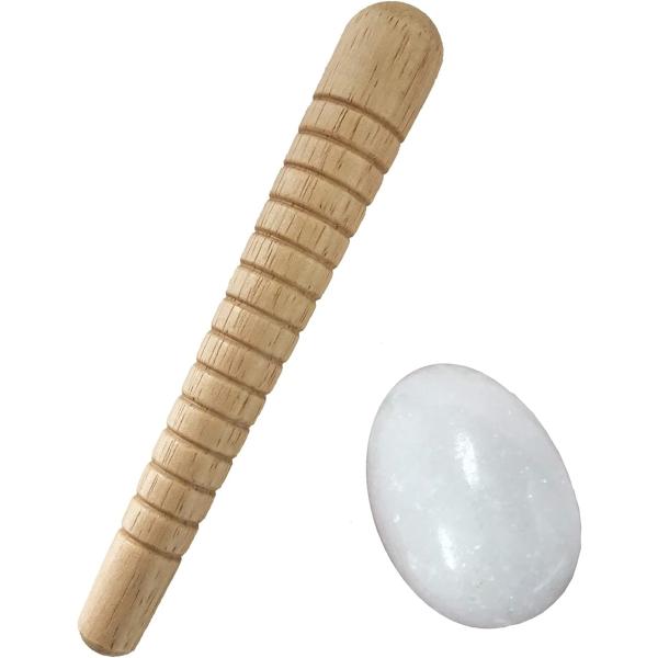 バリエーションコード : 2B6QK94804・「シンプルなのに優れもの」マッサージの本場、タイのマッサージ師も使っているシンプルな設計のつぼ押し棒は、時に強く、時にやさしくピンポイントでつぼを押すことができます。足裏の反射区図をセットにし...