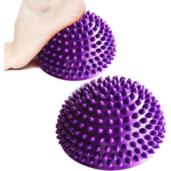 バリエーションコード : 2B6SG5Y5I4・サイズ（約） 直径16cm x 高さ8cm 耐重量(約)80kg ＊背面から空気が入れられます。・バランスボールの半球タイプです。体重をかけやすく、バランスが取りやすいので様々なエクササイズに...