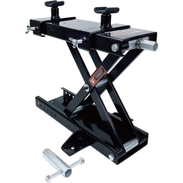 バリエーションコード : 2B6UH9V25T・「セット内容」本体x1；ハンドルx1；安全ストッパーx1アタッチメントアダプターx2；アタッチメントベースx2・「有効使用高」最大リフト能力は約505mm、アタッチメントを取り外しても95mm...