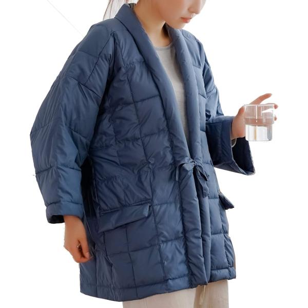 バリエーションコード : 2B6UVOH4YJ「軽量・コンパクト性」収納した後は手の平サイズ、持ち運びが便利です。「ホームベスト」はんてんには、低アレルギー性のmiansheの先端のファイバーフィルが詰められています。羽毛ではないです。ふわ...