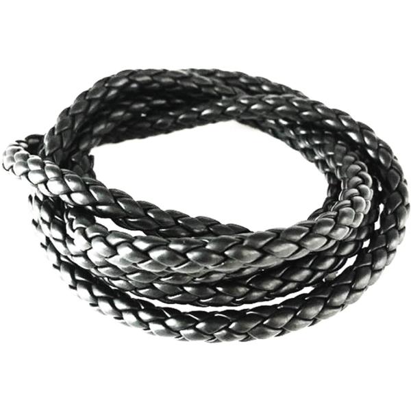 バリエーションコード : 2BJ085LTV4・ハンドメイド用の人工レザー紐です。・なめらかで手触りのよい人工レザーなので高級感のあるアクセサリーや小物を手作りすることができます。編まれたレザーなので耐久性が高くて初心者でも扱いやすく、デザ...