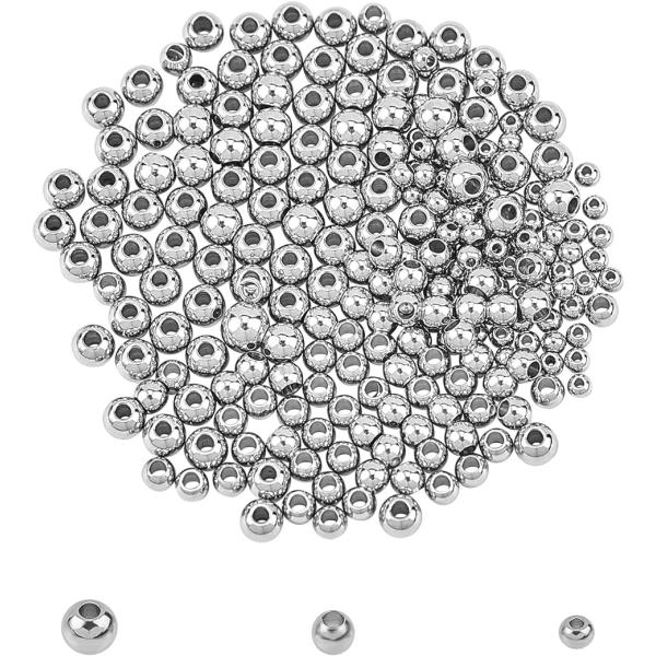 バリエーションコード : 2B6WSWGOLV・300個＆3種:3種（3/4/5mm）のスペーサービーズが含まれ、たくさんのデコレーションができます。テクスチャなデザインで、ネックレス、ブレスレット、キーホルダー、セーターチェーンの装飾アク...