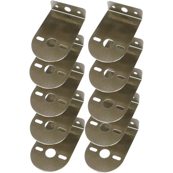 バリエーションコード : 2B63C856OR・マーカーランプ ステー トラック用品 バスマーカー L型ステー 2枚 / 4枚 / 6枚 8枚 10枚 セット 各種・素材：ステンレス製（ステンレス鋼SUS201）・厚さ：十分な耐久性を誇る1...