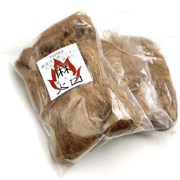 バリエーションコード : 2B6WY629W2・あの面倒な麻紐をほぐす作業から解放されます。着火剤、ライターを使わずに男前に火を起こせる麻の火口(ティンダー)です。・繊維状で、ファイヤースターター(火打石)などの小さな火花でも、大きく燃え上...