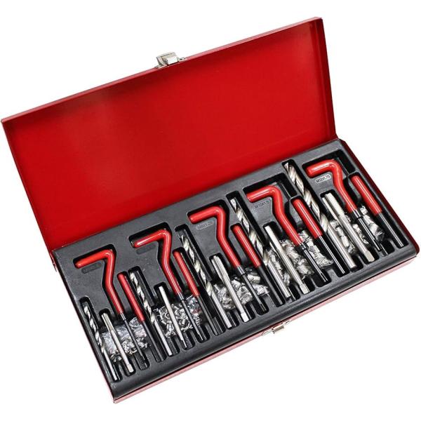 ・＊つぶれたネジ穴が復活する。131PCS ネジ山修正セットリコイルヘリサートキット..＊多くのお客様から大変御好評頂いている商品です。世界各地から買付けされている評価の高いメーカーから直接仕入れることにより、コストパフォーマンスの高い商品...