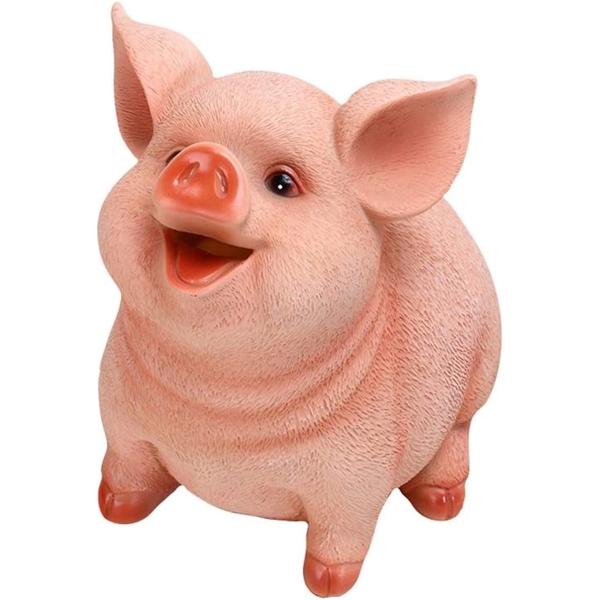 バリエーションコード : 2B818FR4NS・超リアルなブタの貯金箱です。貯金が苦手な人でもプチ贅沢貯金として貯金が楽しめます。会社のデスクやテーブル、お部屋のインテリアに最適。・底部のキャップを外して簡単に、お金を取り出せます。小銭だけ...