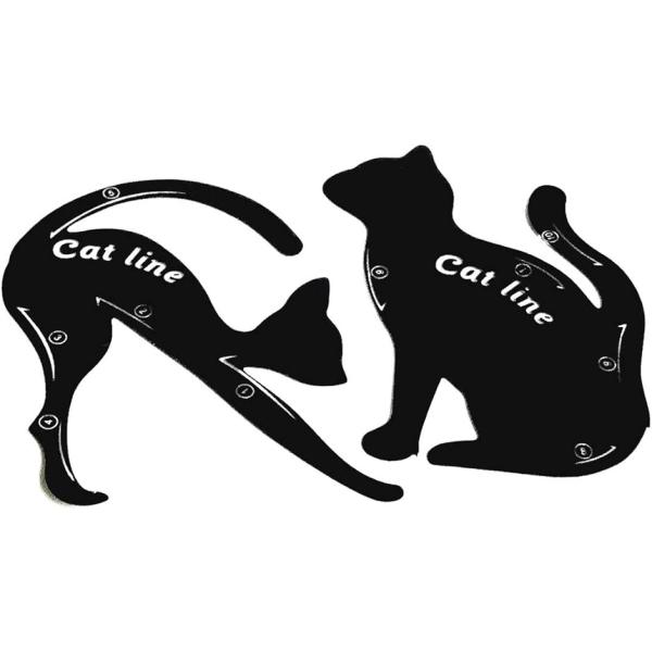 ・誰でもアイラインを引け、キレイに仕上がるステンシルセットです。・アイラインを描く時にテンプレートに沿って描けばキャットアイメイクが簡単にできます。・目の印象の決め手になるアイライン、左右対称が美人ラインの基本形です。・2つのテンプレートで...